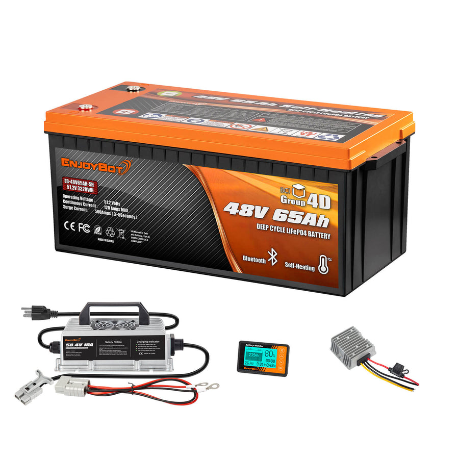 48V Lithium Golf Cart Battery Conversion Kit – Enjoybot Official Store