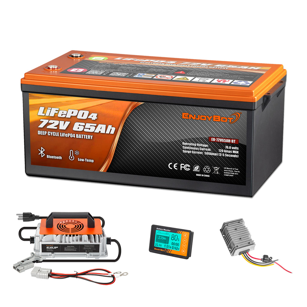 Enjoybot 72V 65Ah Golf Cart Lithium Battery Conversion Kit – Enjoybot ...