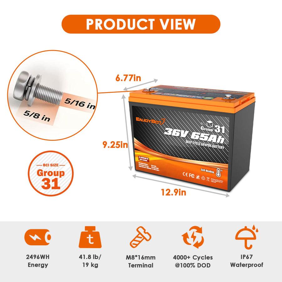 Enjoybot LiFePO4 Battery – Enjoybot Official Store