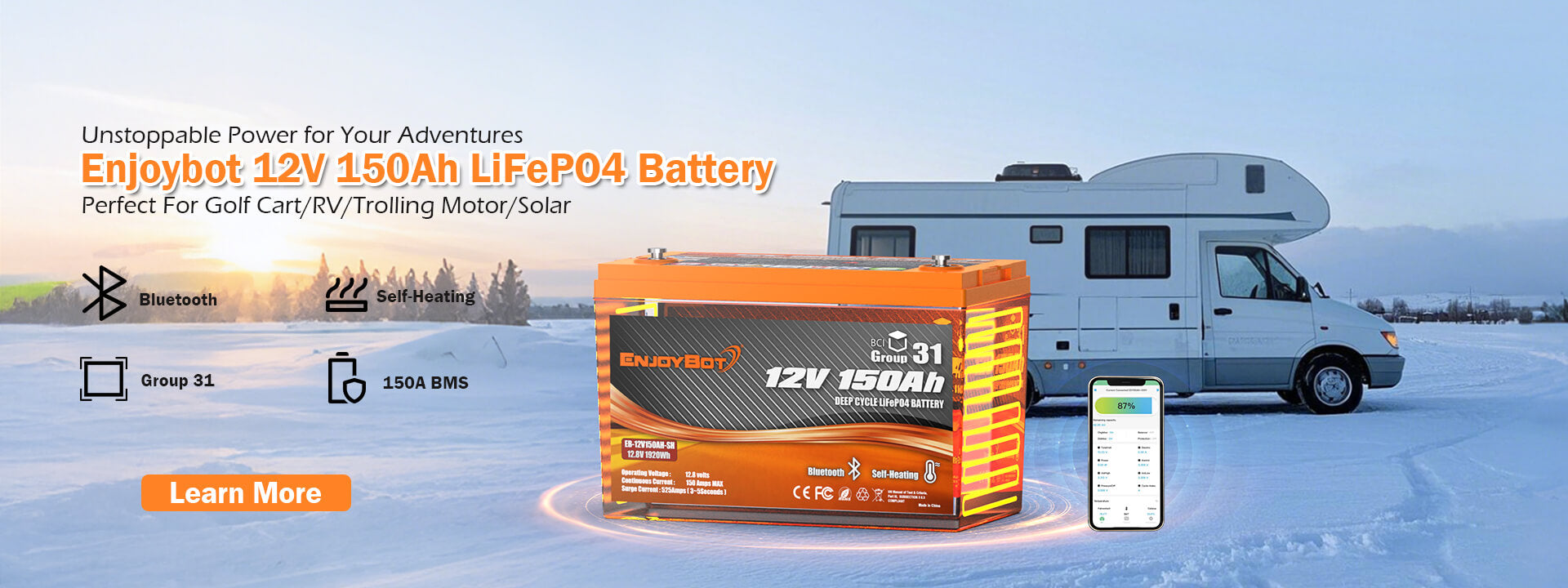 Enjoybot Lithium Batteries│Extra-Long Lifespan | Official Store ...