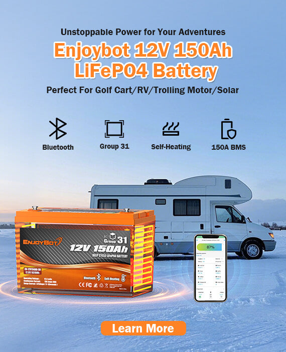 Enjoybot Lithium Batteries│Extra-Long Lifespan | Official Store ...